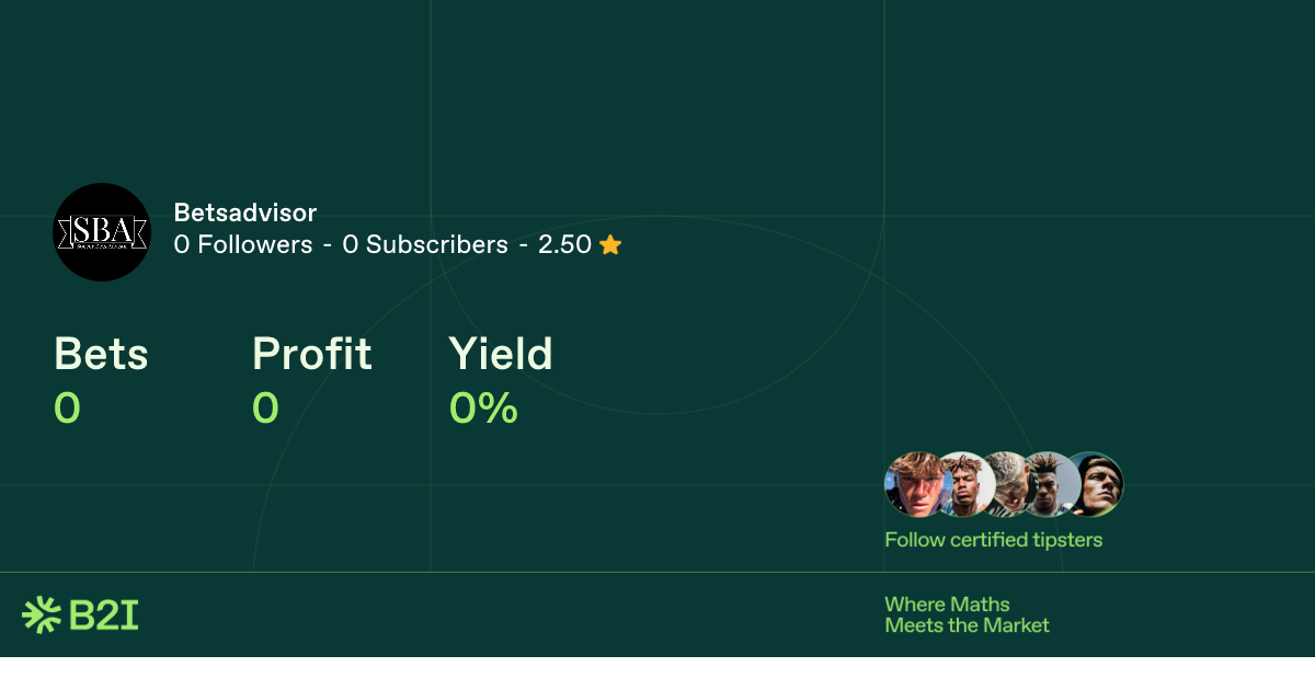 Betsadvisor - Free Tipster | Bet2Invest