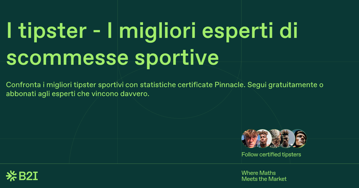 I tipster - I migliori esperti di scommesse sportive | Bet2Invest